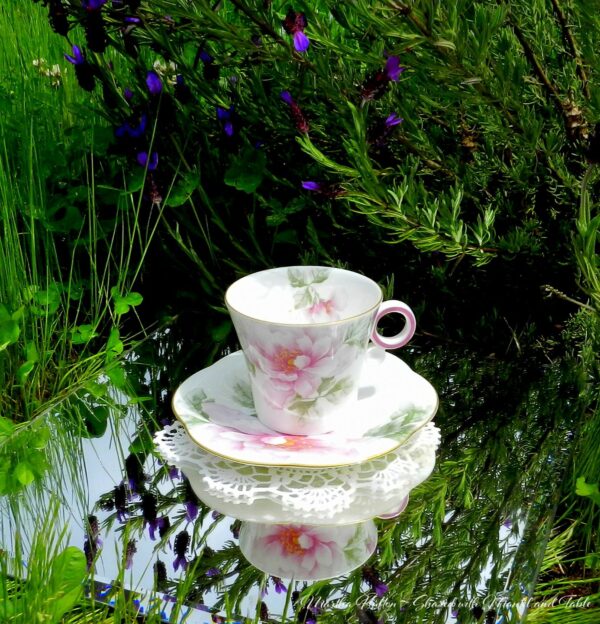 The Traveling Teacup Visits A Farm ~ Stop #1 - Mantel and Table