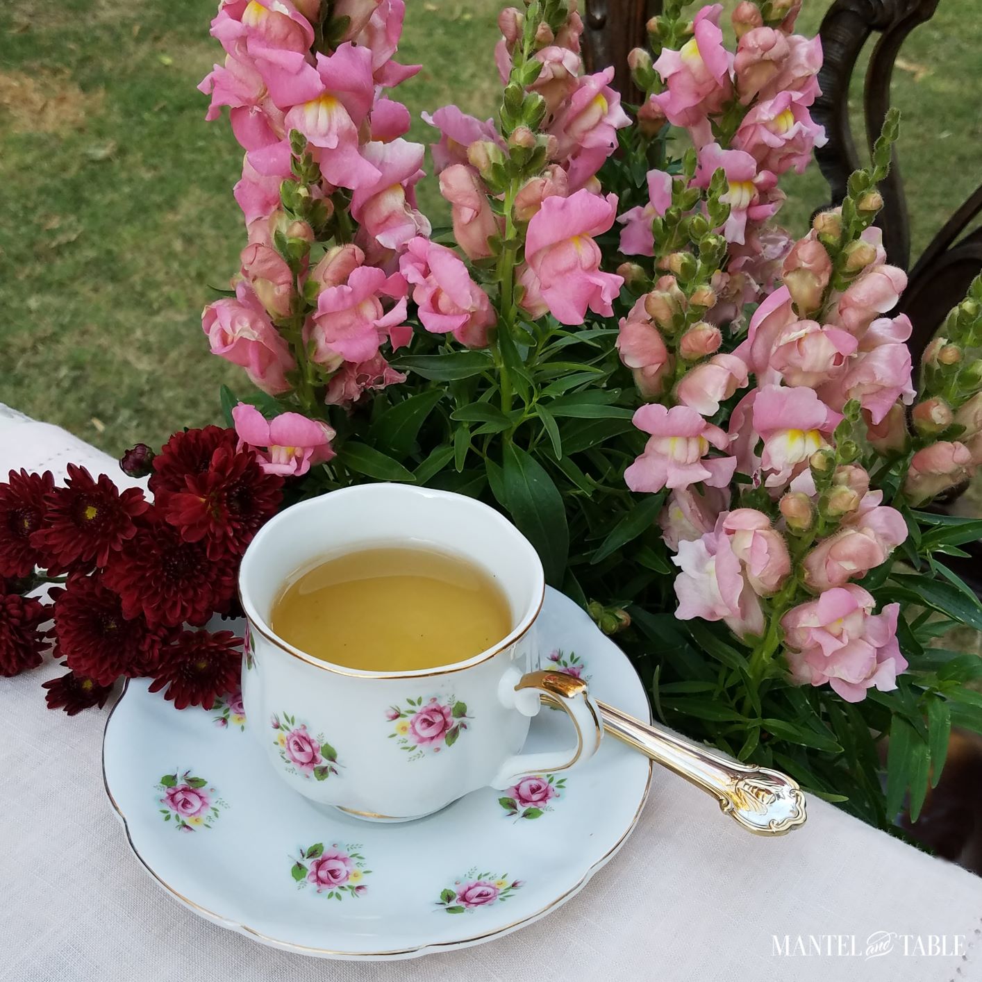 Can You Guess Where This Beautiful Teacup Came From? - Mantel and Table