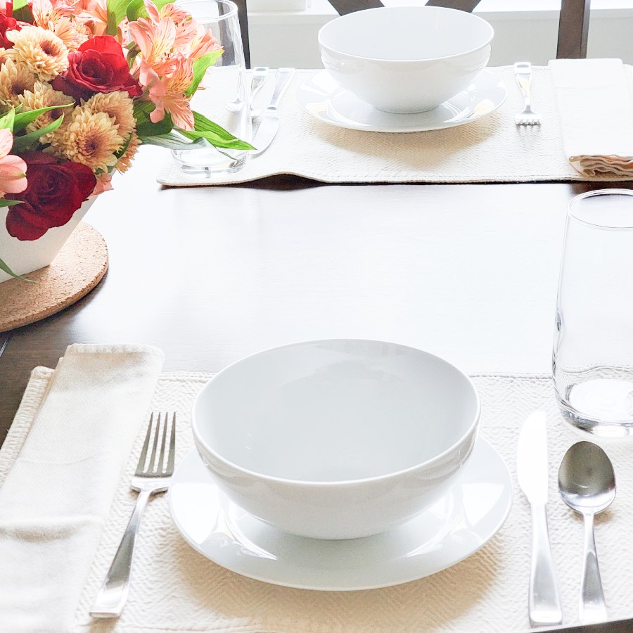 How to Create A Simple and Beautiful Brunch Table Setting - Mantel and ...