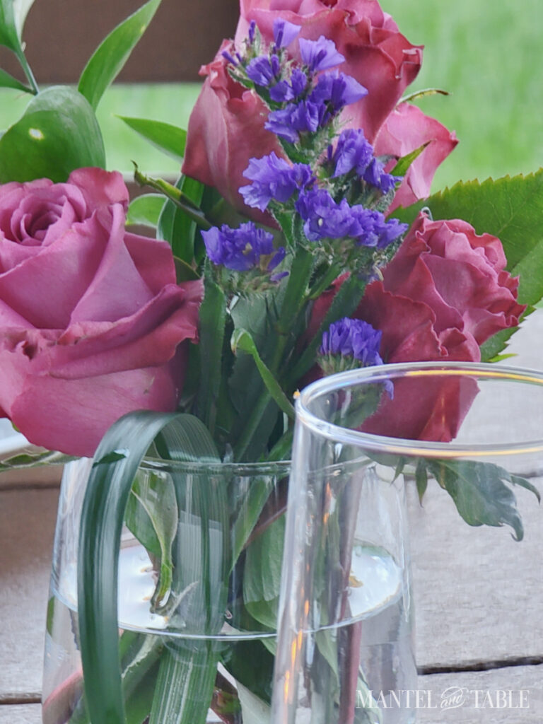 A Beautiful Sunset Tablescape in the Backyard - with Surprise Visitors ...